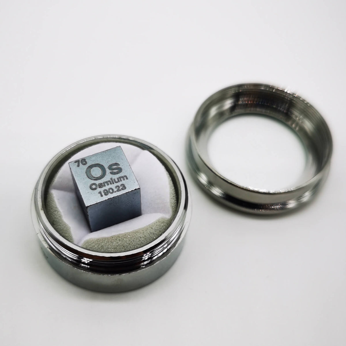 10mm Solid Osmium Cube - Kranite