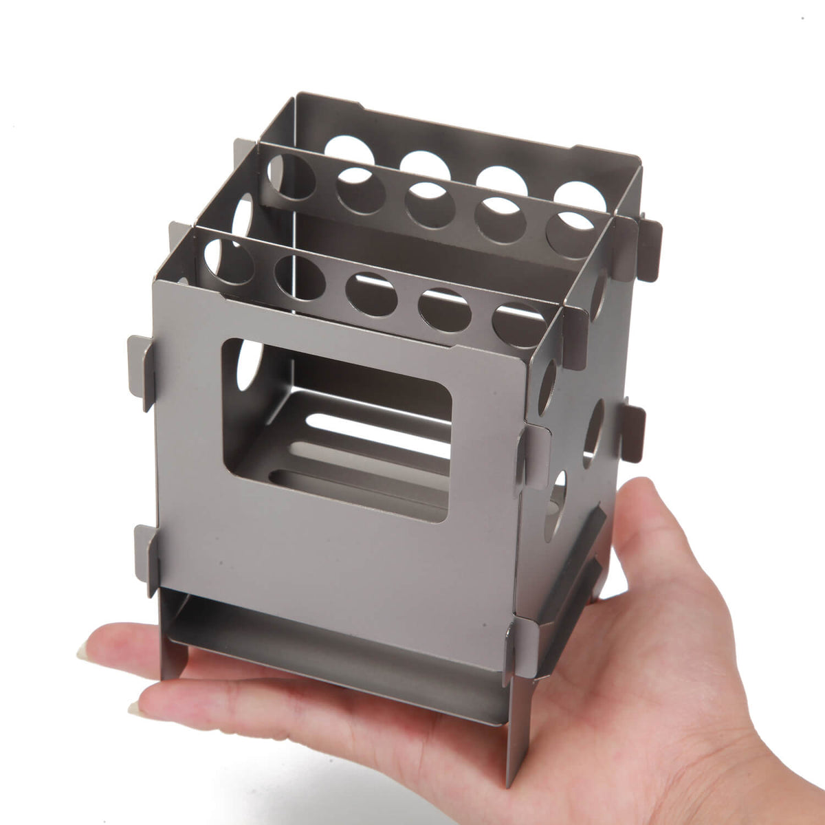Titanium Flat-Pack Stove - Kranite