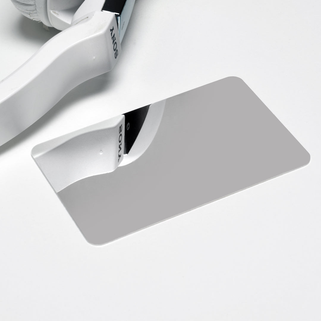 Discrete Credit Card Mirror - Solid Steel - Kranite