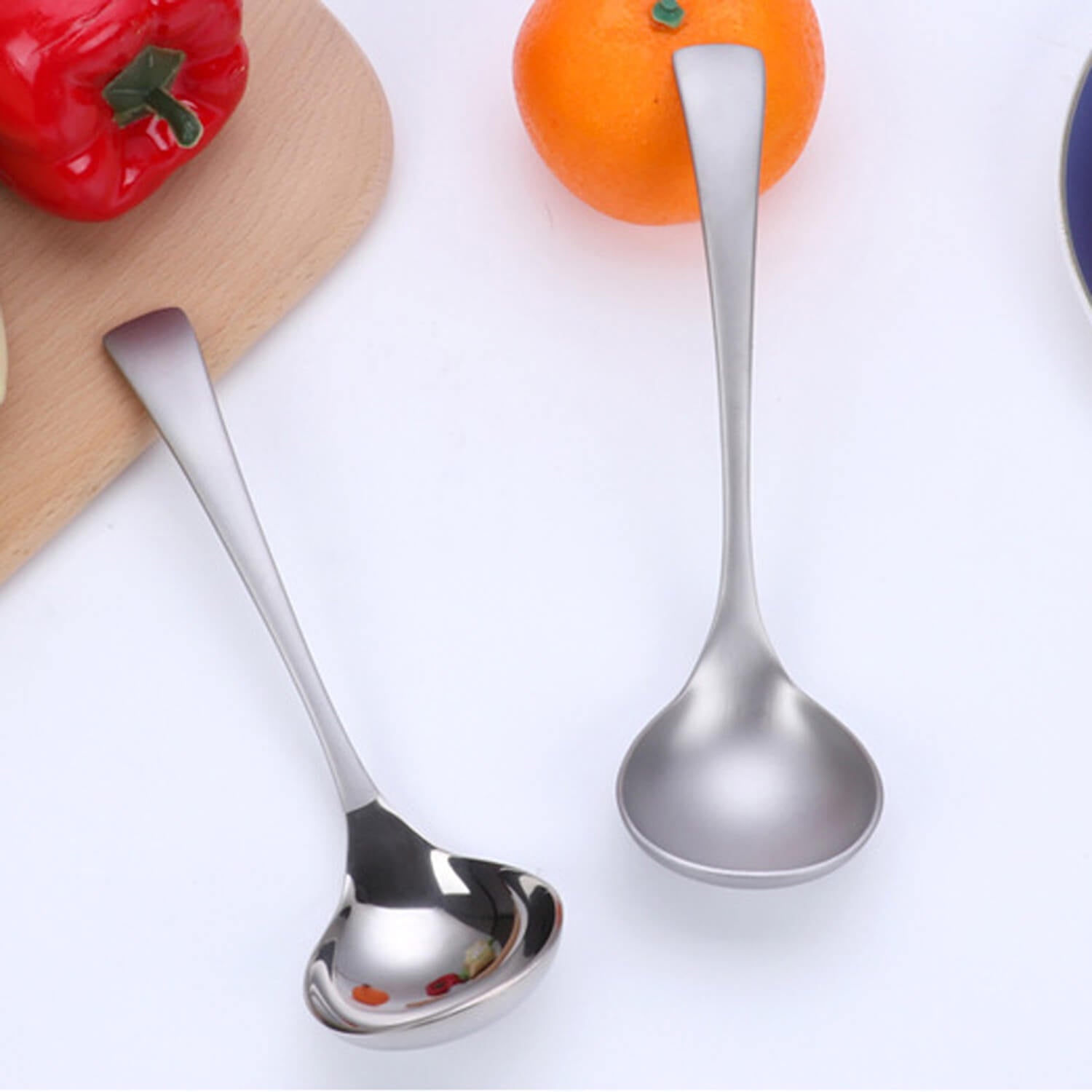 Pure Titanium Deep Soup Spoon - Kranite
